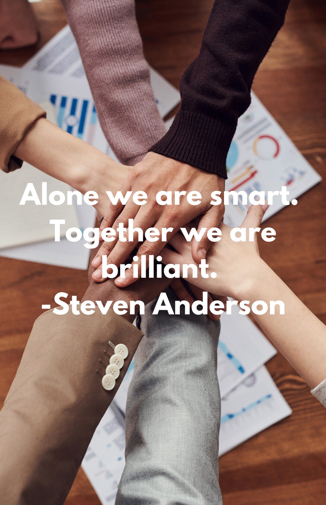Alone We Are Smart. Together We Are Brilliant. Digital - Etsy
