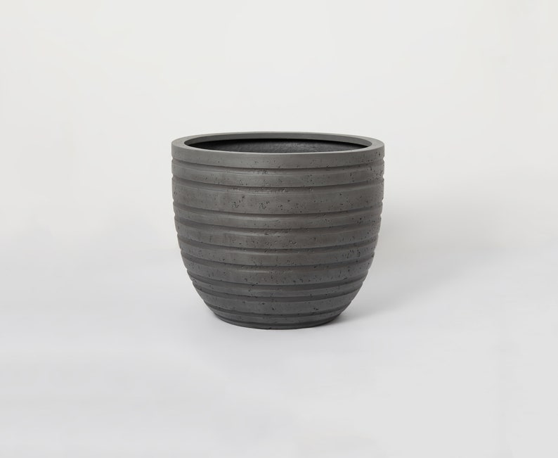 Indoor/outdoor Large Nordic Minimalist Fiberstone Lightweight - Etsy