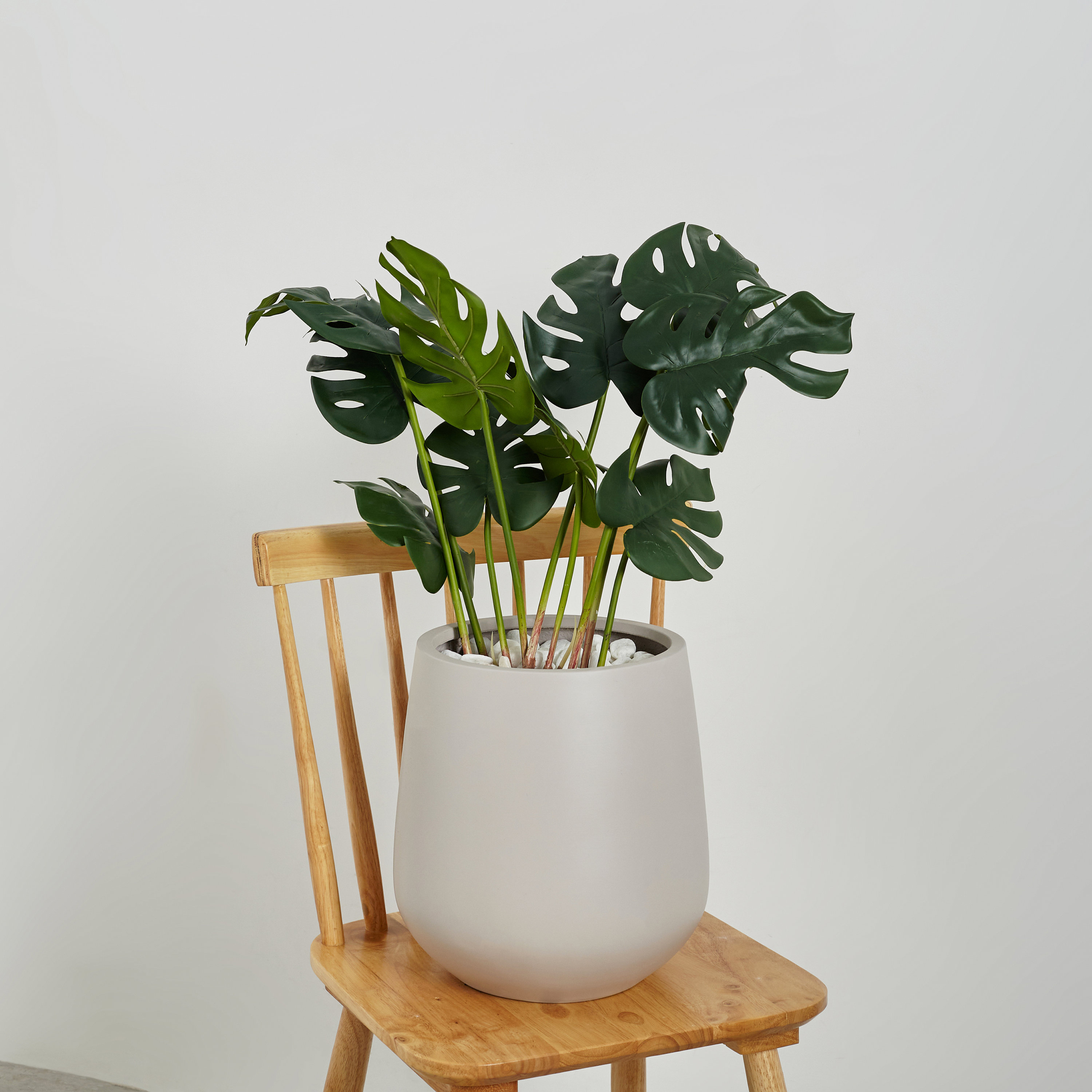 Indoor/outdoor Large Nordic Minimalist Fiberstone Lightweight - Etsy Canada