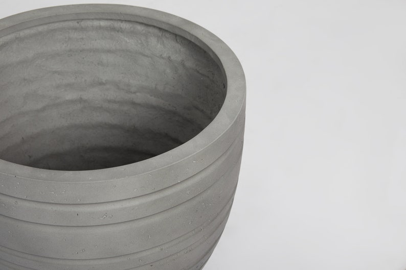 Indoor/outdoor Large Nordic Minimalist Fiberstone Lightweight - Etsy