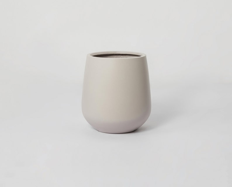 Indoor/outdoor Large Nordic Minimalist Fiberstone Lightweight - Etsy Canada