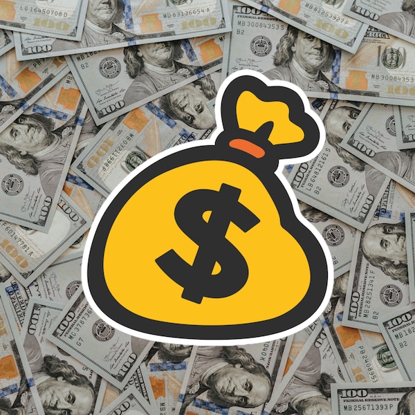 Money Stickers - Etsy