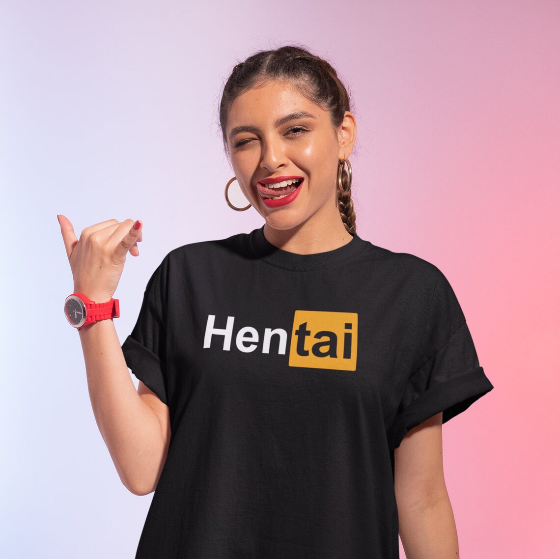 Hentai Tee Shirt | Streetwear Anime Gift - Etsy