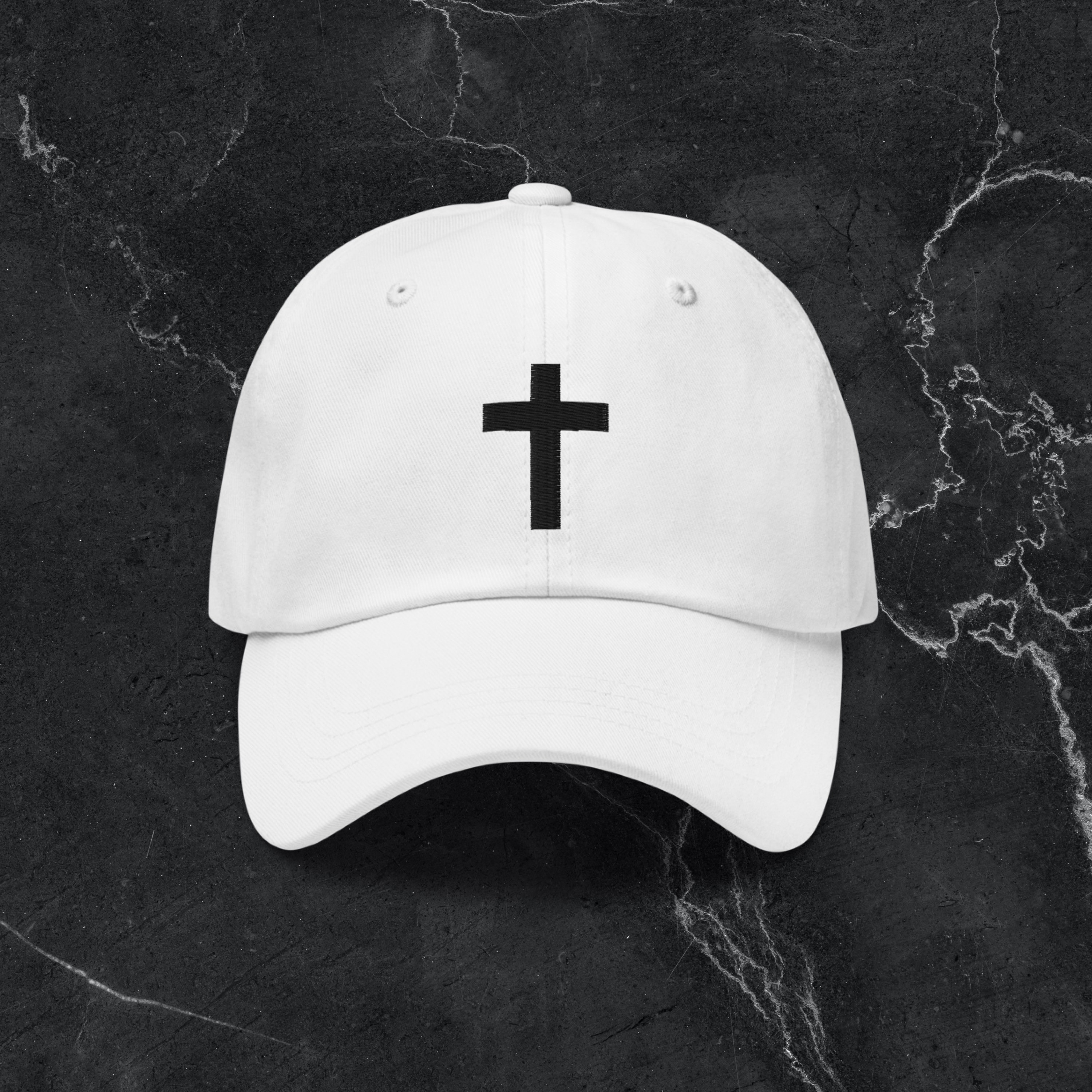 Black Cross Dad Hat Streetwear, Fashion, Dark Aesthetic, Goth, Emo ...