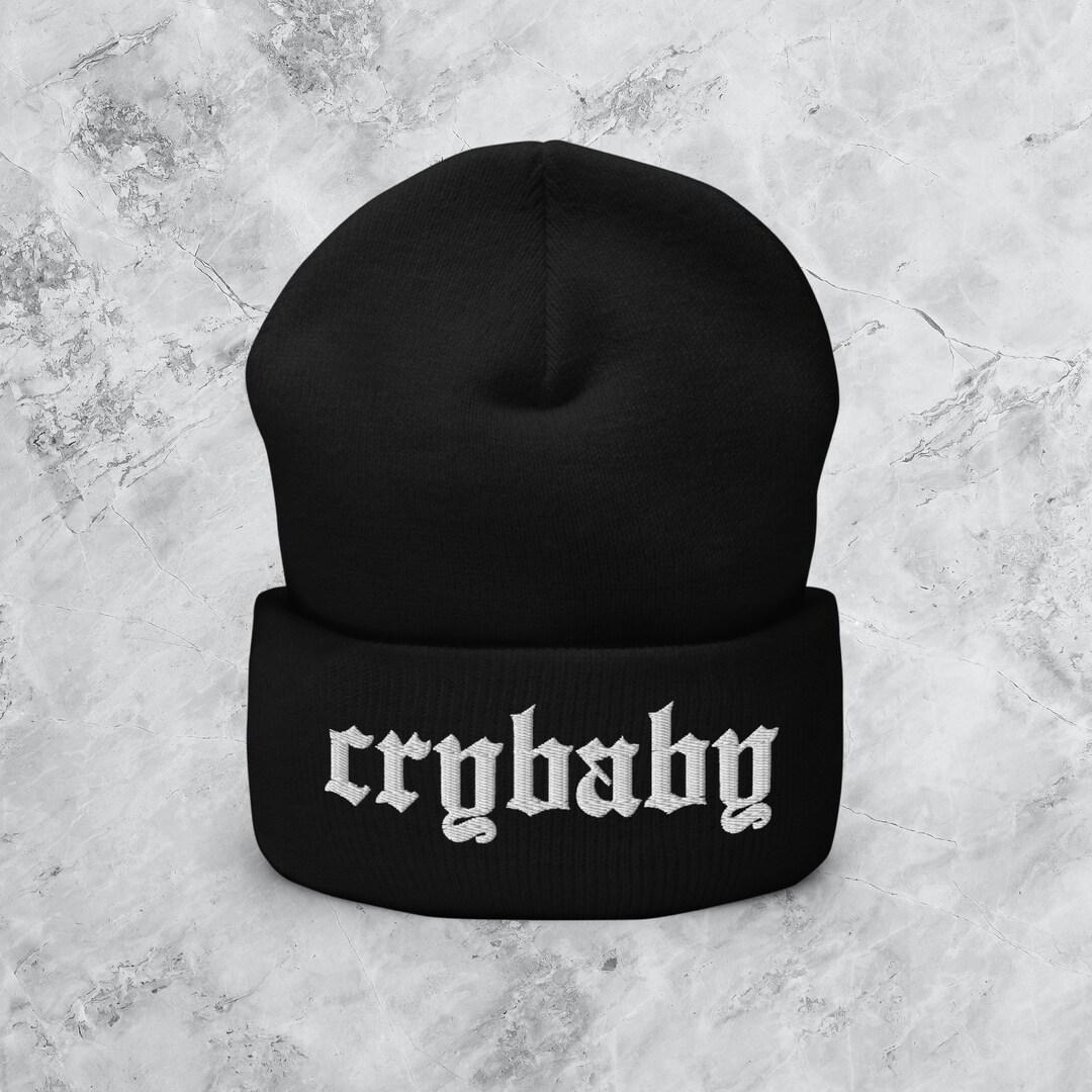 Crybaby Cuffed Beanie | Streetwear, Fashion, Aesthetic, Goth, Emo, Punk ...