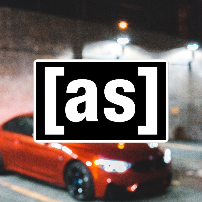 Adult Swim Sticker | Sticker for Car Bumper, Tuners, Racing, Truck ...