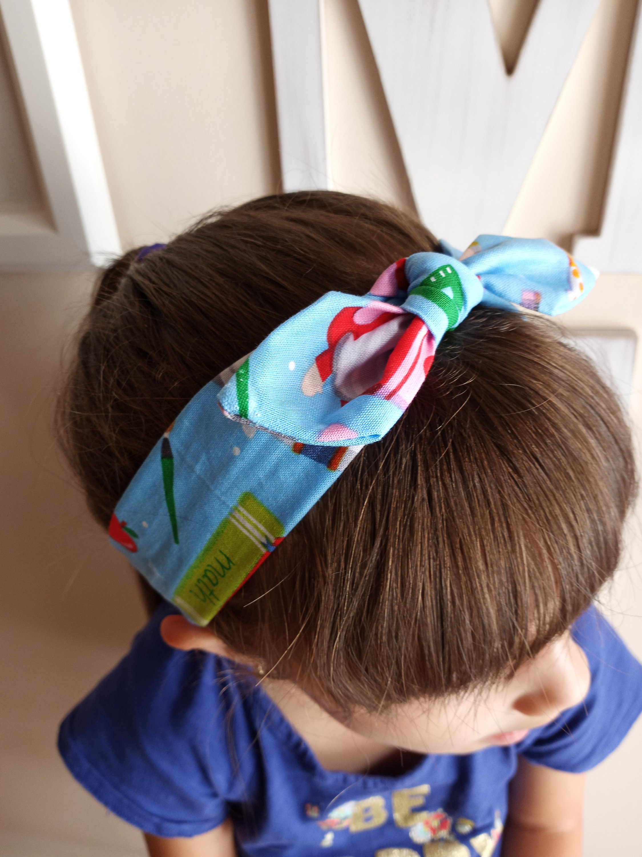 Back to School headband headband girl's accessories | Etsy