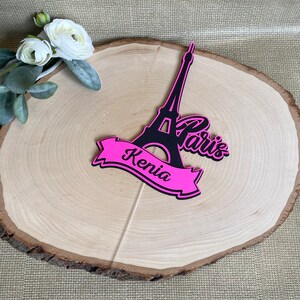 Paris Cake Topper,paris Party, Cake Decor, Party Decor. - Etsy