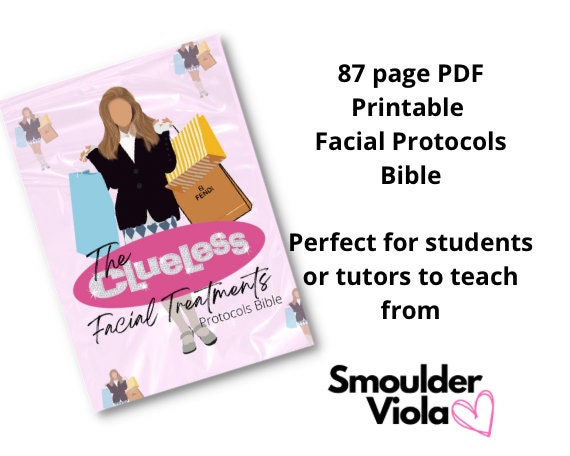 The Clueless Facial Protocols Bible PDF - Etsy