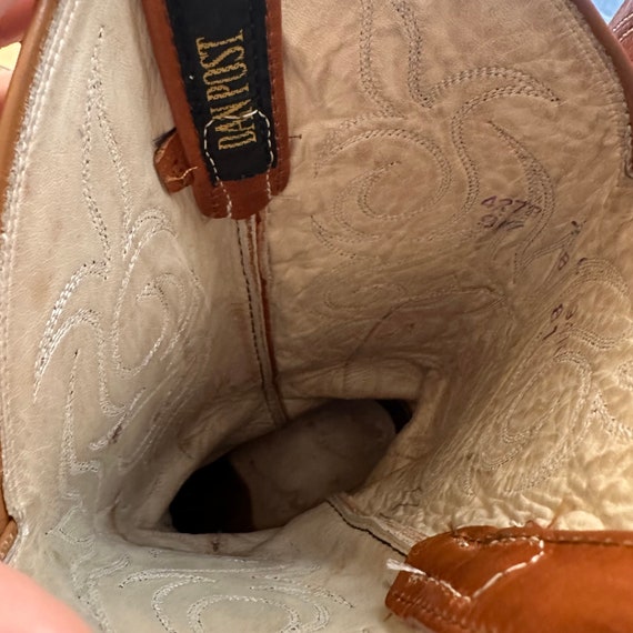 Vintage Python Leather Cowboy Boots - Gem