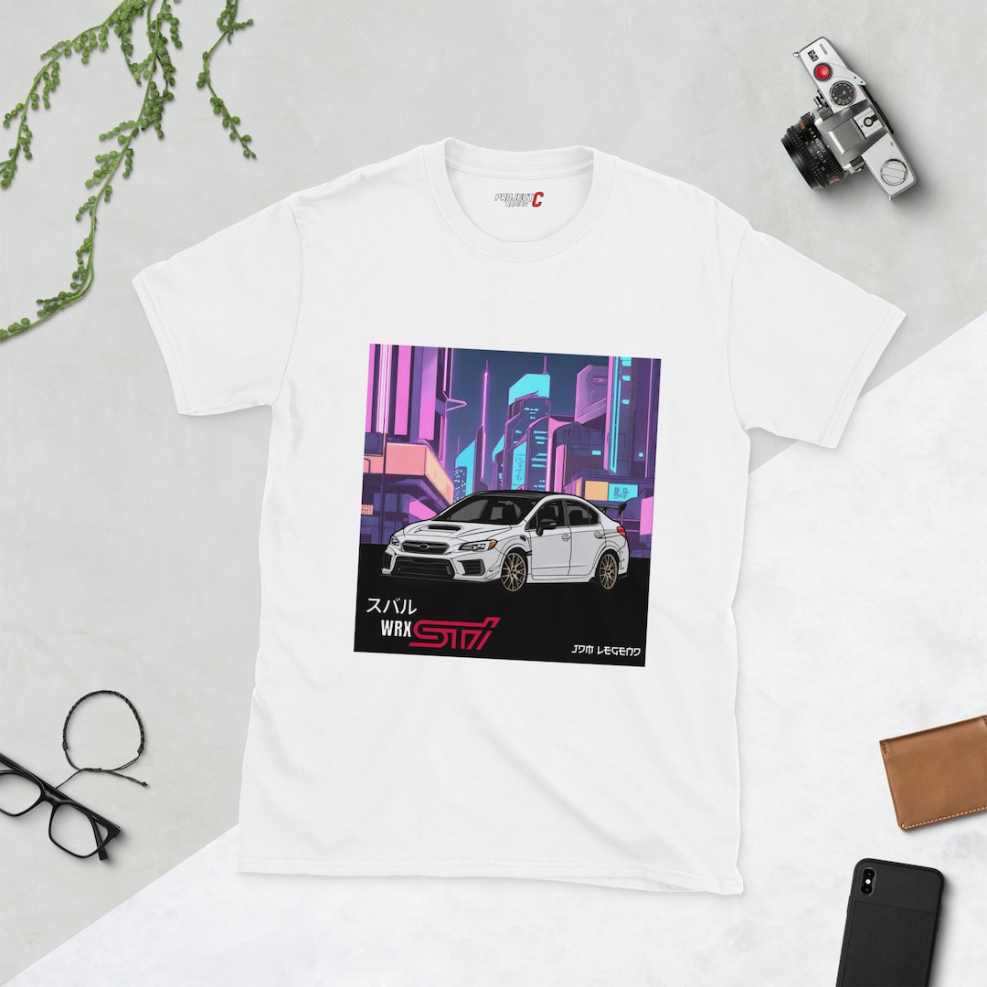 JDM Shirt, Initial D Shirt, Subaru Wrx STI Shirt, JDM Streetwear, Japan ...