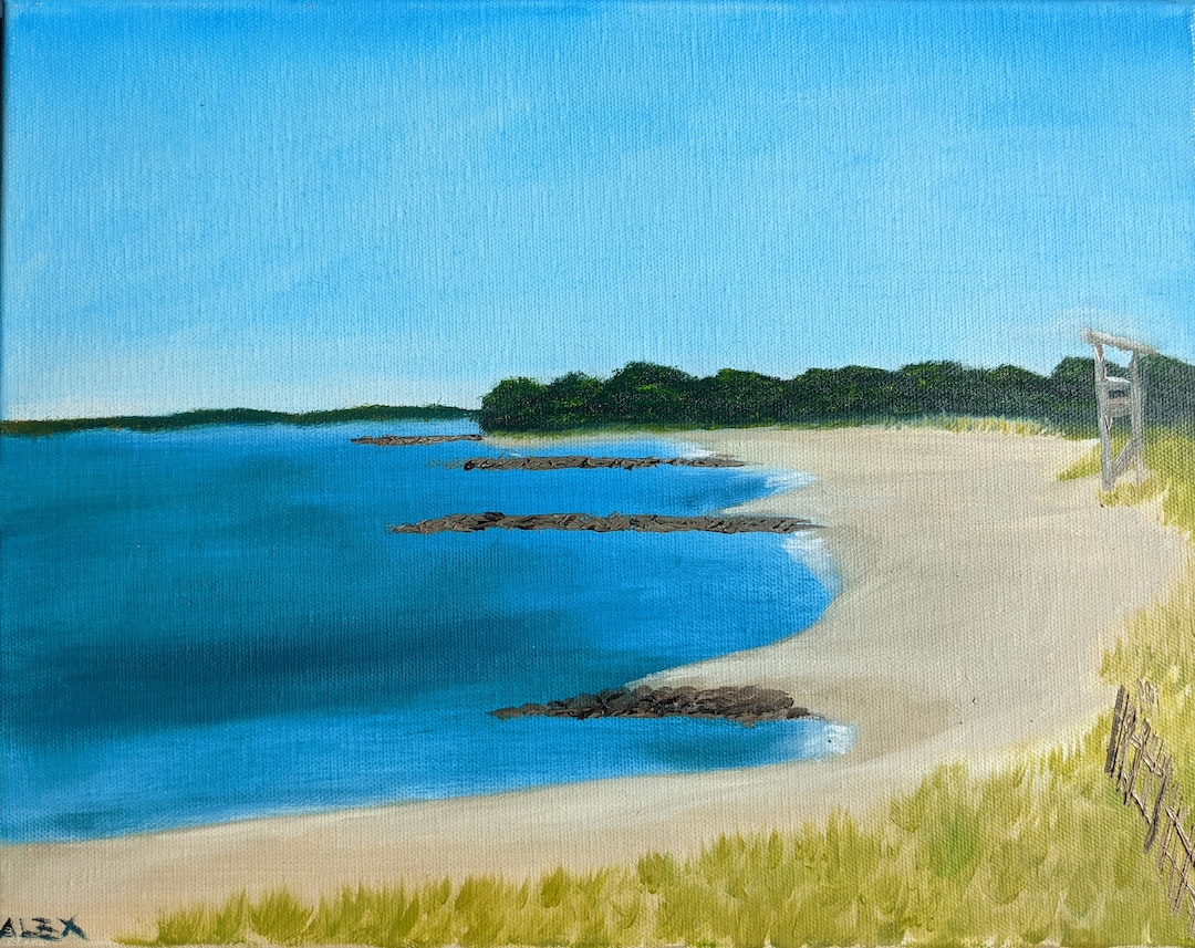 Red River Beach Harwich MA Seascape - Etsy