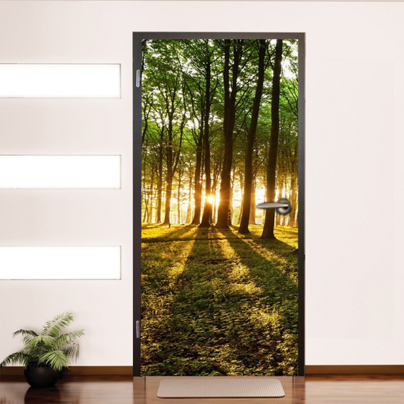 Door Mural Peel and Stick, Door Wallpaper, Self Adhesive Door Decal ...