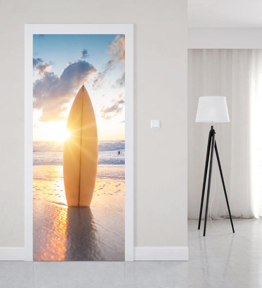 Door Wrap Vinyl Door Mural Sticker Self Adhesive Vinyl Door Decal Door ...