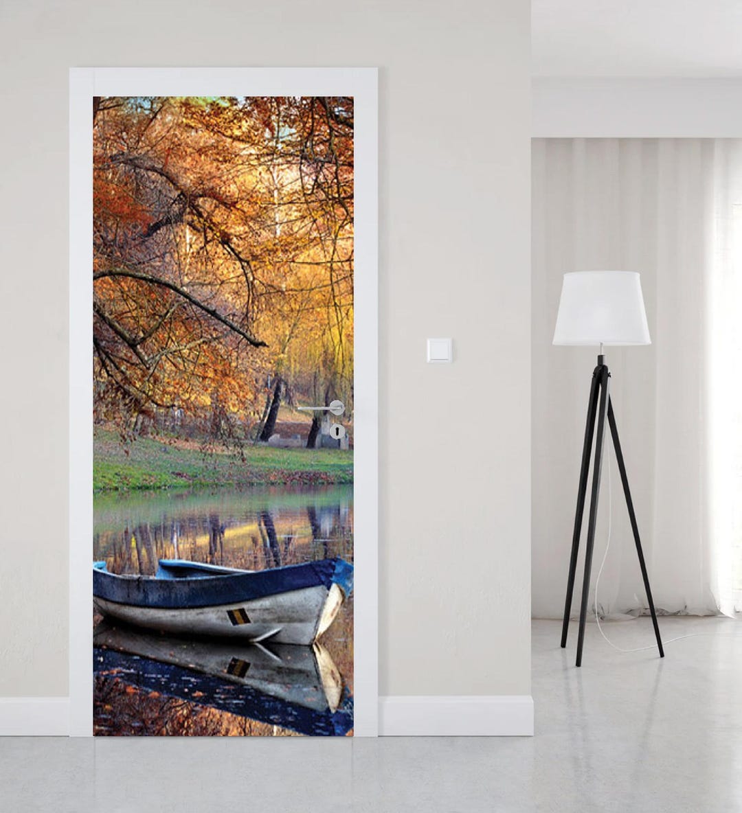 Door Wrap Vinyl Door Mural Sticker Self Adhesive Vinyl Door Decal Door ...