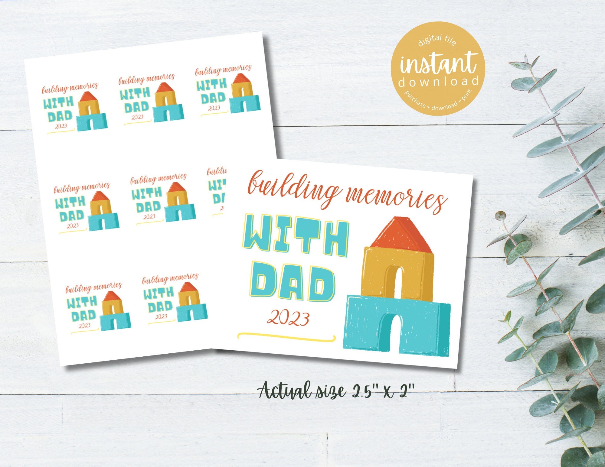 Father's Day Gift From Children, DIY, Building Memories Activity, Pedal ...