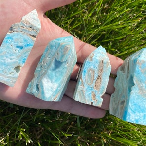 Hemimorphite Tower, Rare Crystal - Etsy