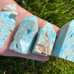 Hemimorphite Tower, Rare Crystal - Etsy