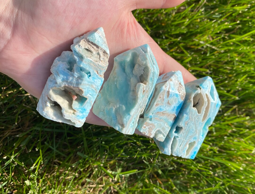 Hemimorphite Tower, Rare Crystal - Etsy