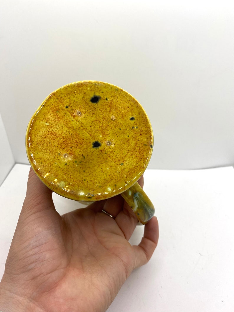 Retro 1970s Spatterware Ceramic Mug - Etsy