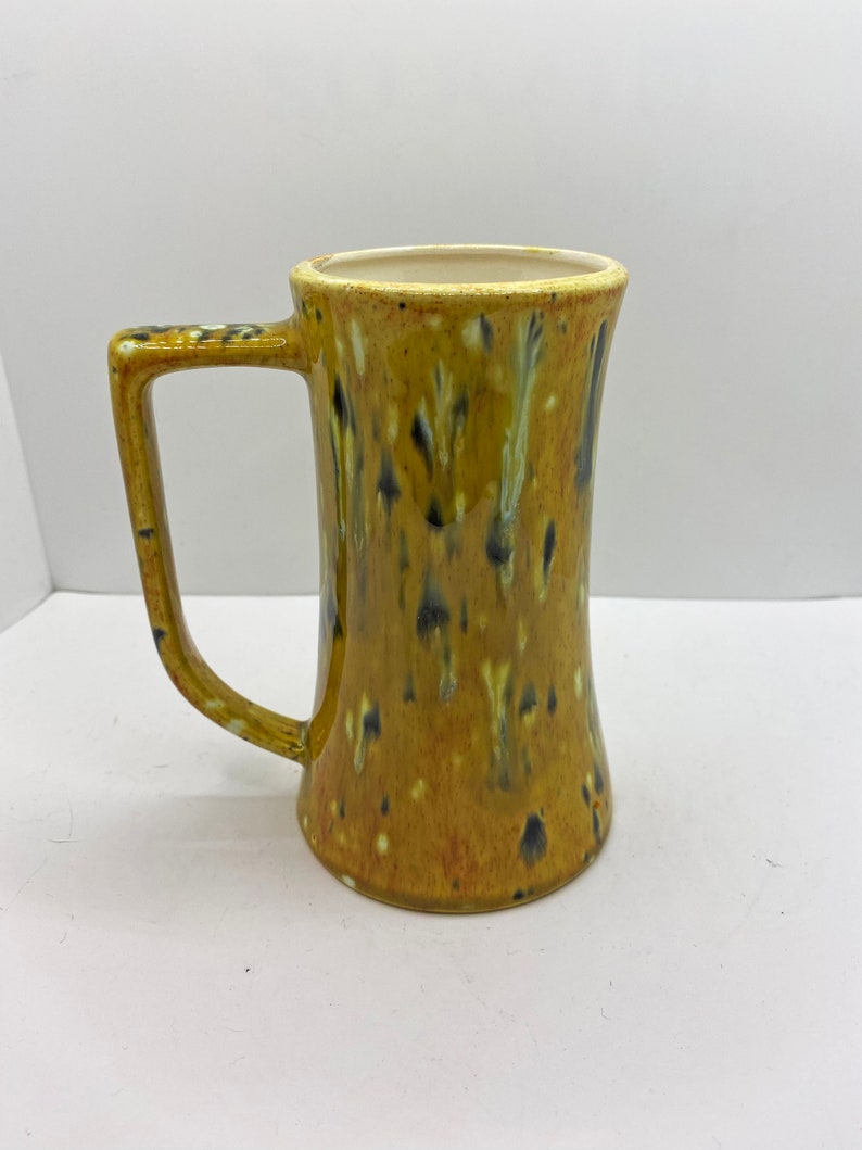 Retro 1970s Spatterware Ceramic Mug - Etsy