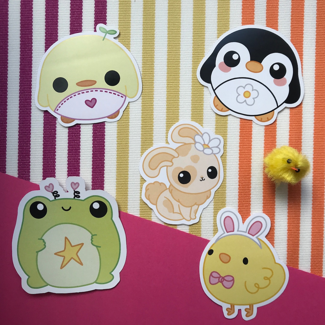 Hi Little Chick Sticker - Etsy