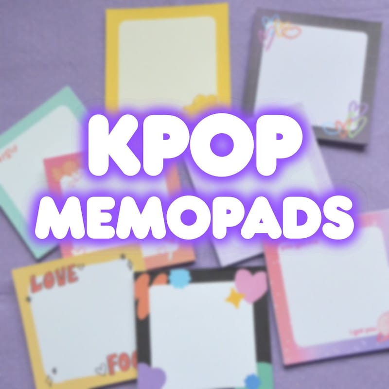 Kpop Stationary - Etsy