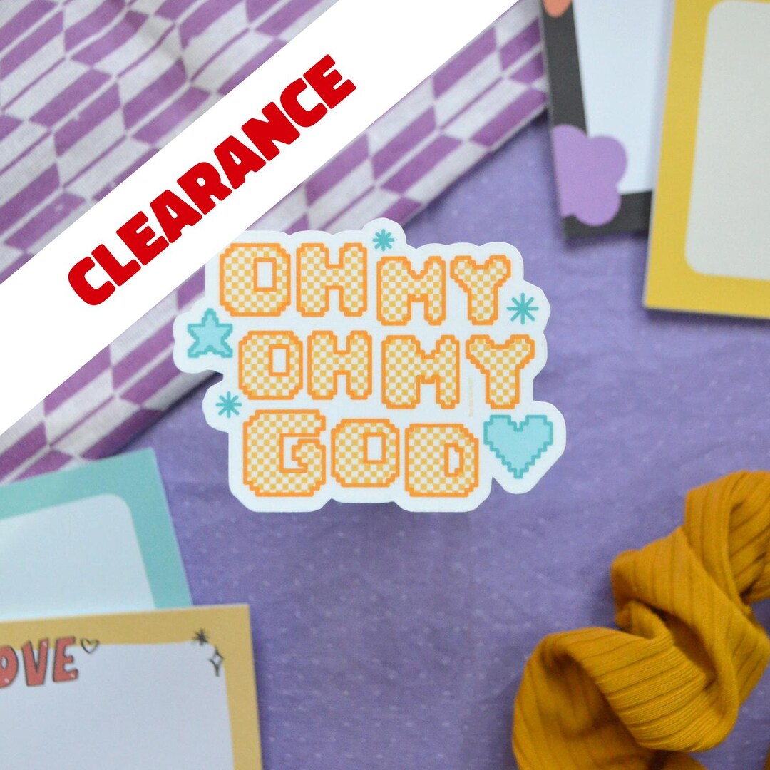Oh My Oh My God Newjeans OMG Vinyl Waterproof Sticker Kpop Sticker - Etsy
