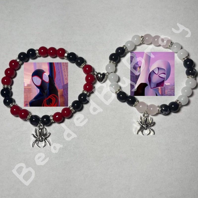Spiderman Bracelet Matching - Etsy