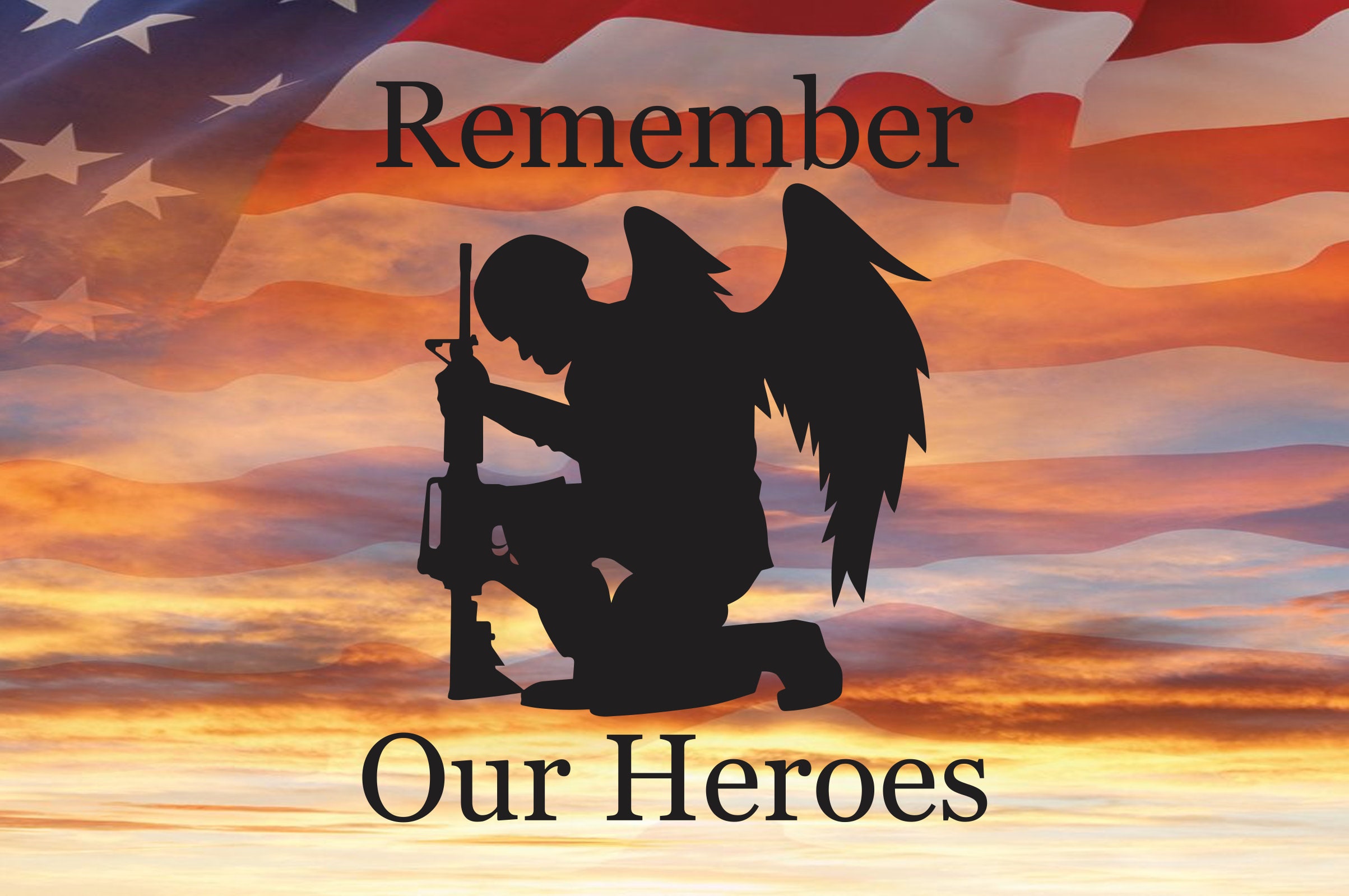 Remember our Heroes Heroes SVG Heroes vector Happy 4th Tee | Etsy