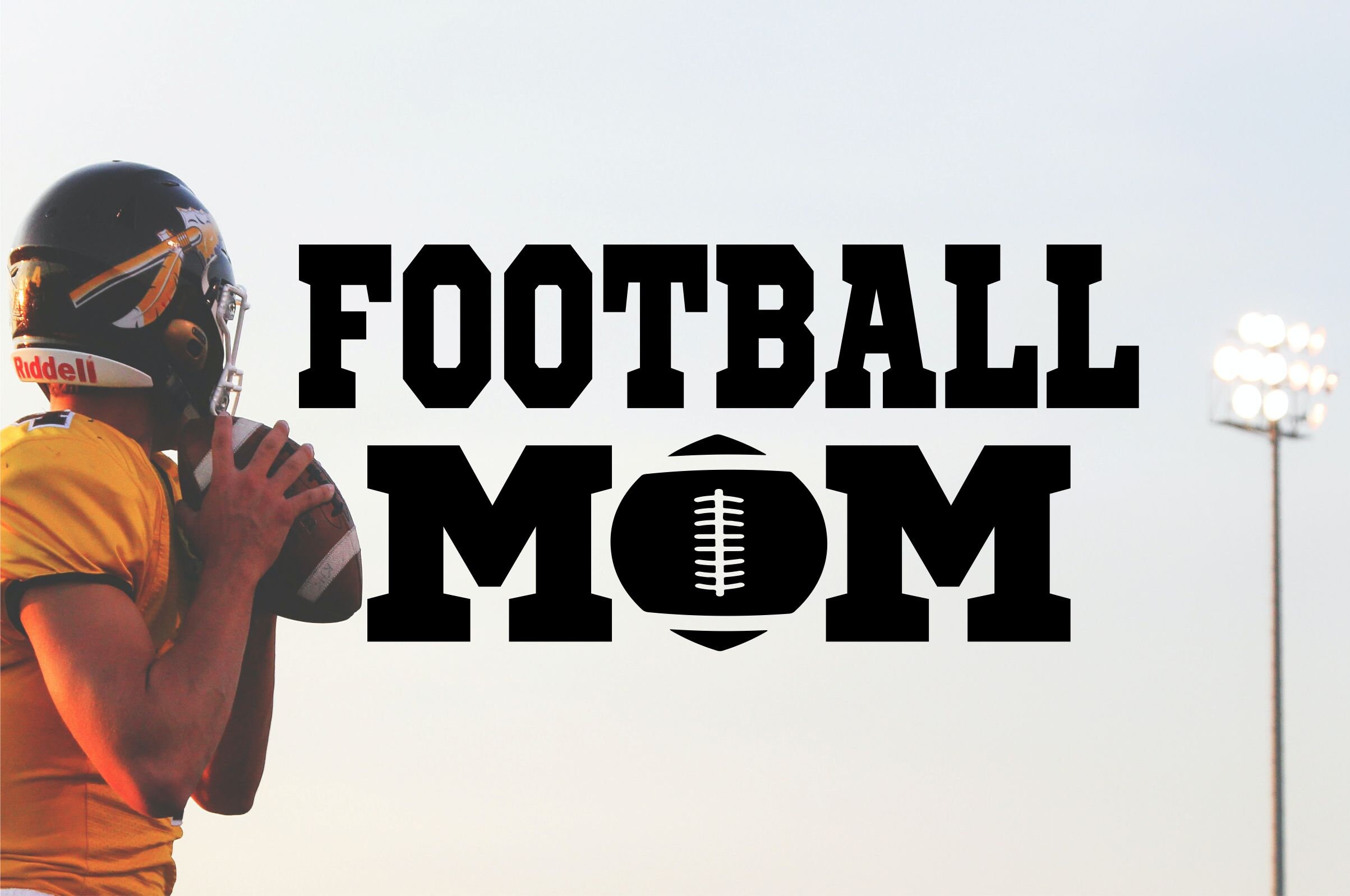Football Mom Football Mom SVG Football Mom Vector Fun - Etsy
