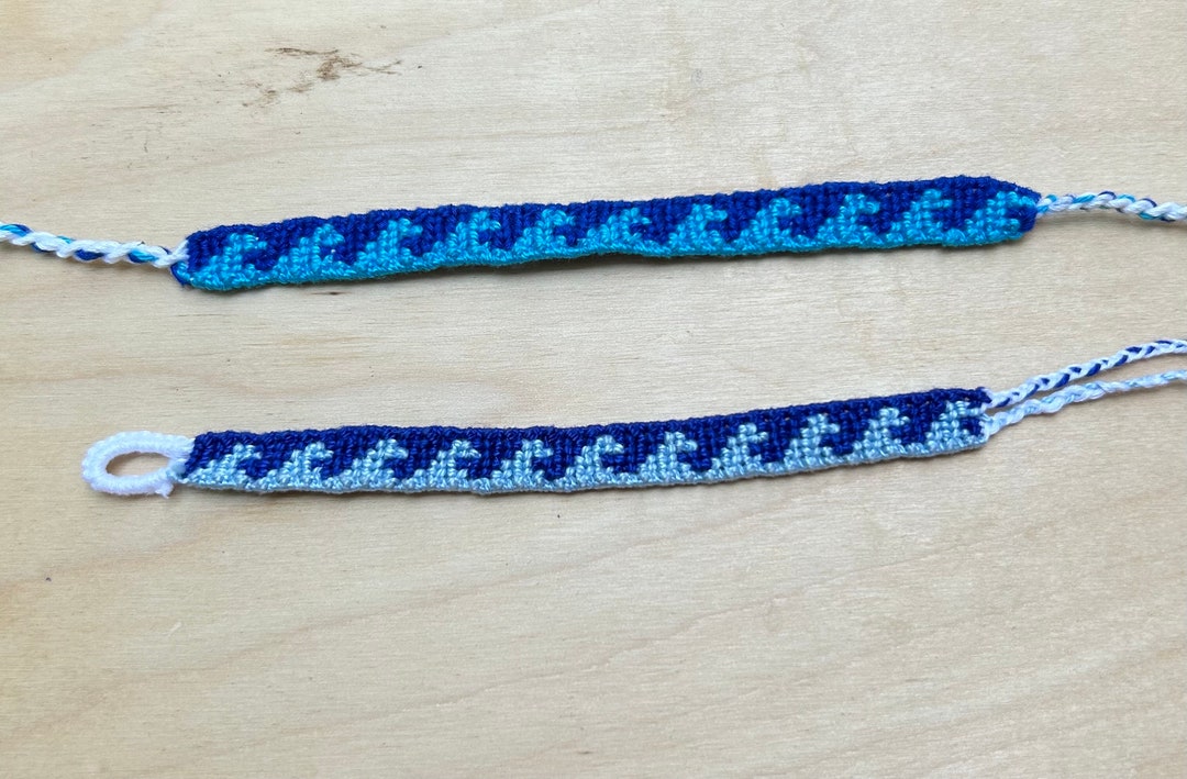 Wave Alpha Bracelet - Etsy