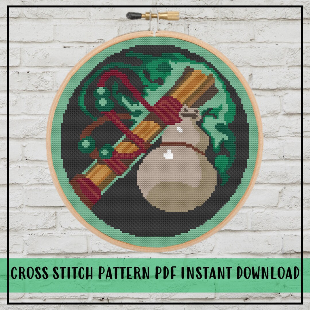 Monk Cross Stitch Pattern, World of Warcraft Cross Stitch Pattern, Wow ...