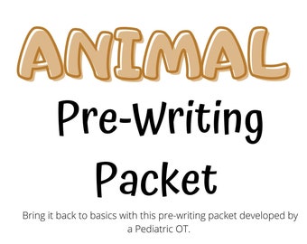 Dinosaur Pre-writing Packet DIGITAL DOWNLOAD - Etsy