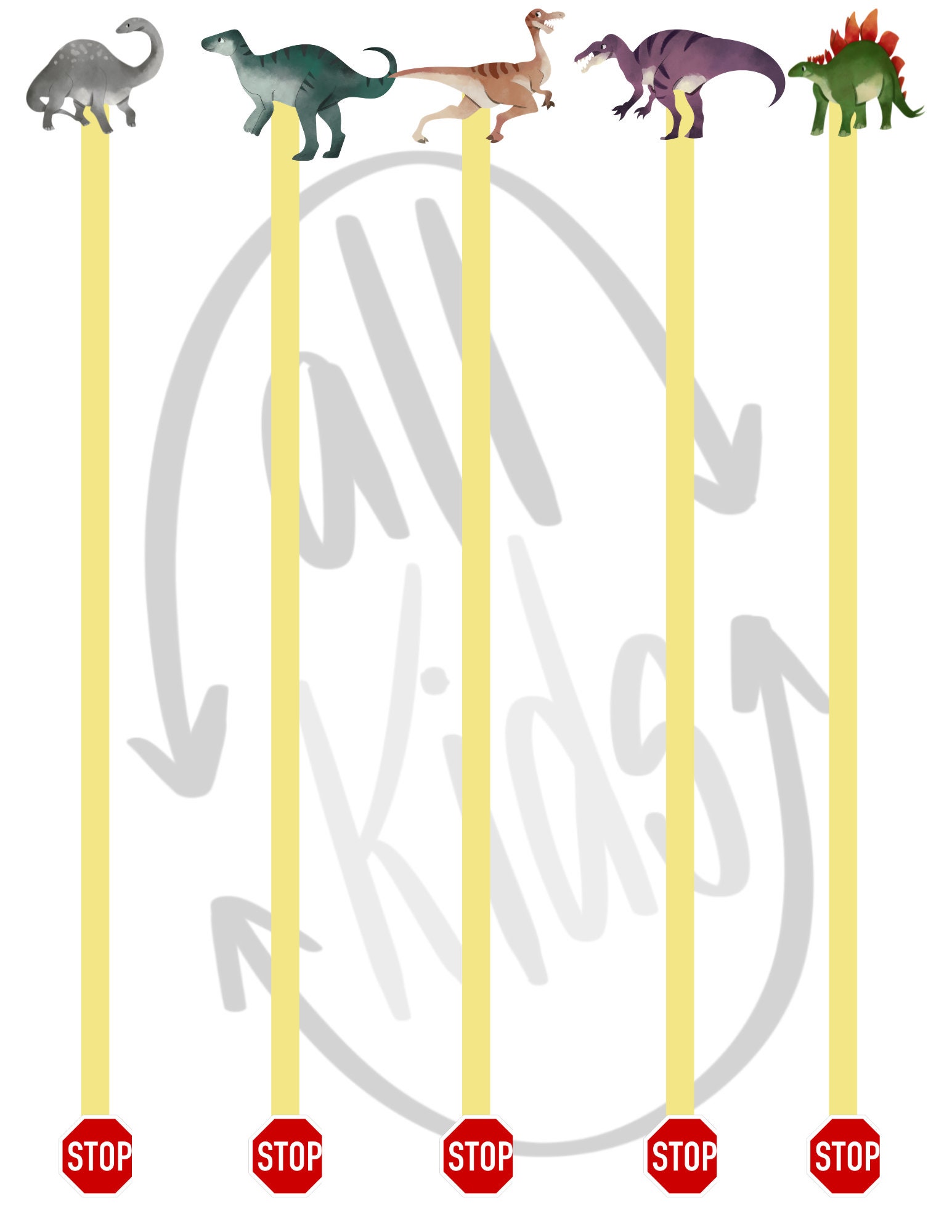 Dinosaur Pre-writing Packet - DIGITAL DOWNLOAD - Etsy