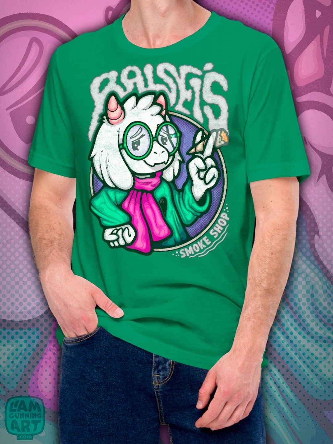 DELTARUNE : Ralsei's Smoke Shop Retro Unisex T-shirt - Etsy