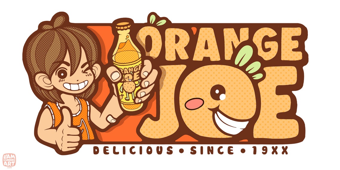 OMORI : Orange Joe Retro Color Mug 11oz - Etsy