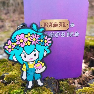 OMORI : Basil Rubber Keychain 3in - Etsy