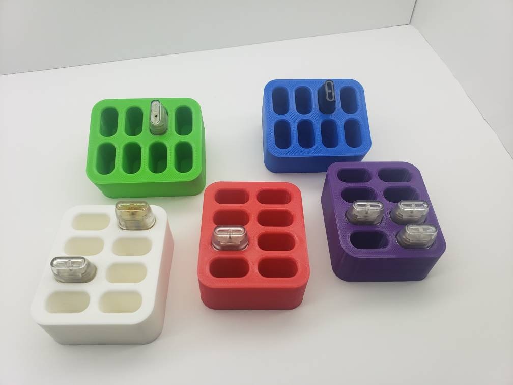 Luster Pod Holder 4x2 Holds 8 Pods Ohio Vape Products - Etsy