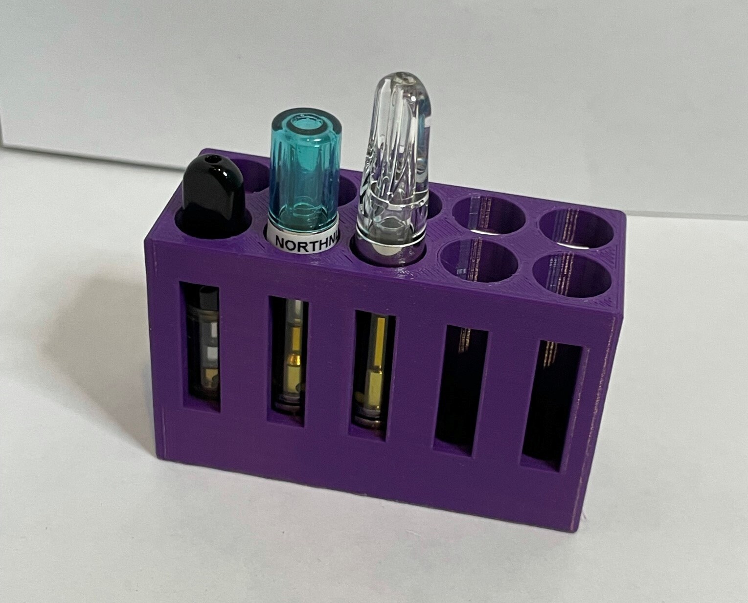 510 Thread Cartridge Holder 5 X 2 Holds 10 Carts Vape - Etsy Singapore