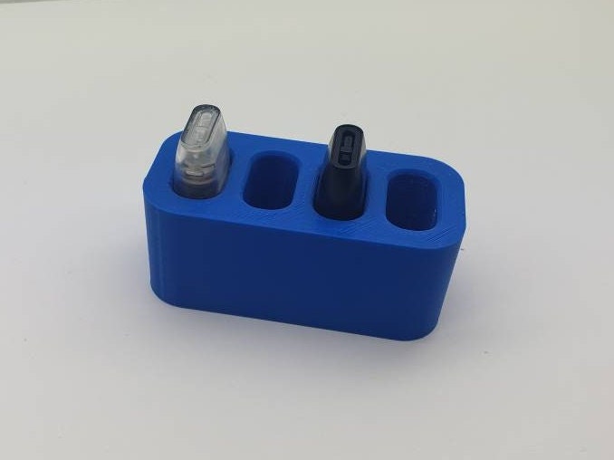 Luster Pod Holder 4x1 Holds 4 Luster Pods Ohio Vape Products - Etsy