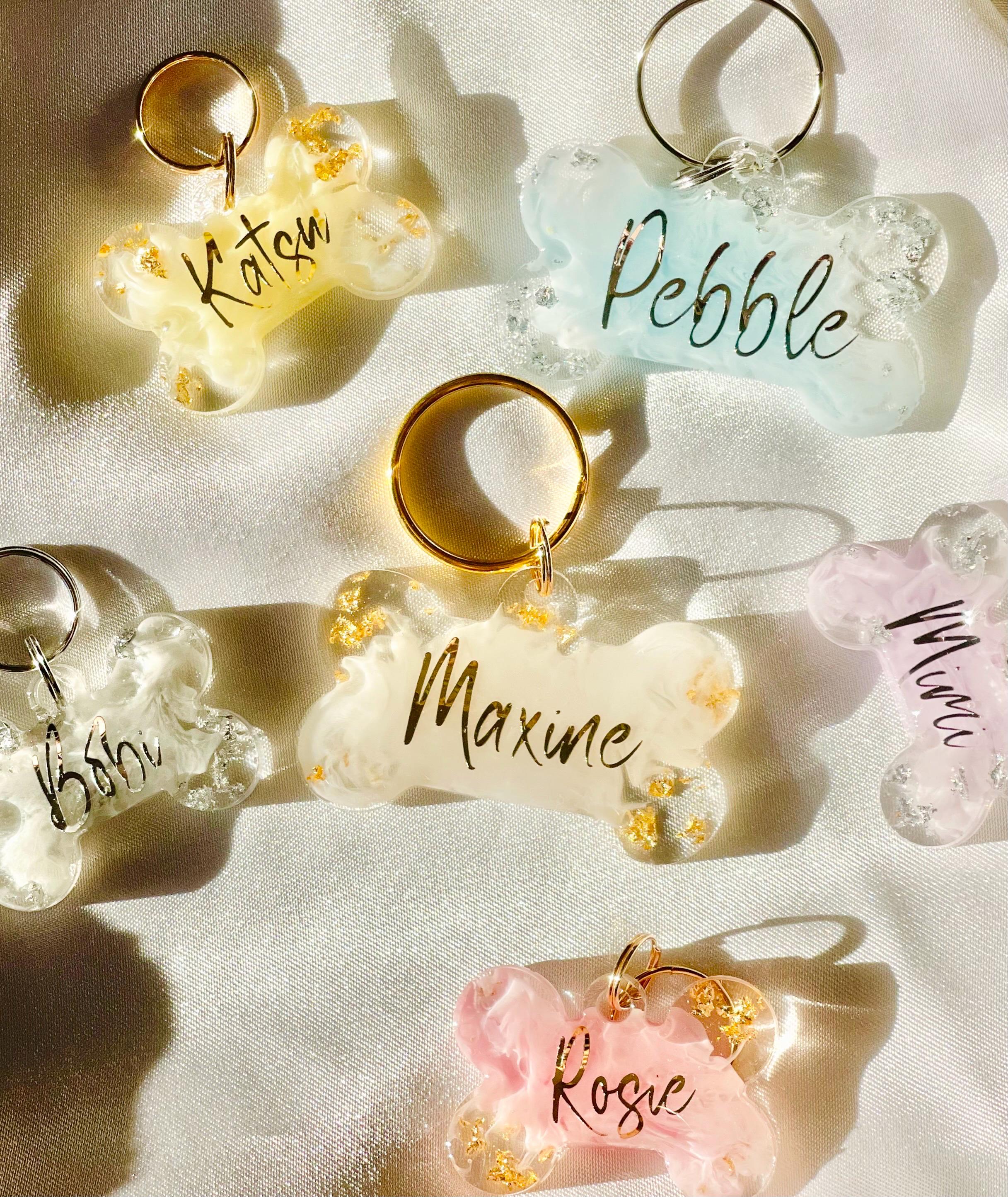 Custom Dog Tag/ Resin Dog Identification / Personalised Dog Tag / Resin ...