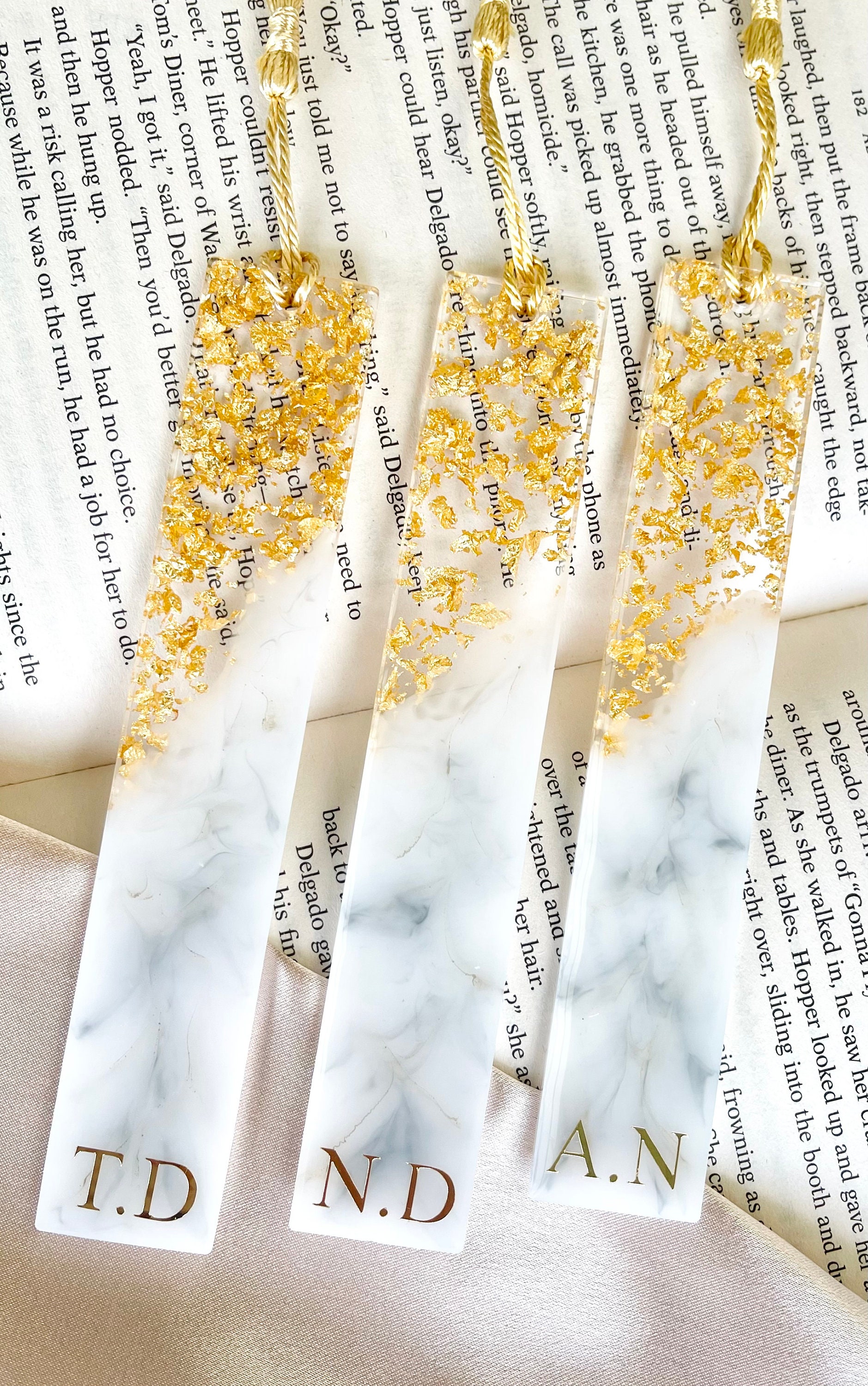 Marble Bookmark / Resin Bookmark / Resin Marble Bookmark / - Etsy Australia