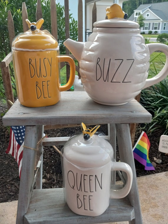 NEW FALL Rae Dunn 2021 BEE Collection Buzz Teekanne Queen | Etsy