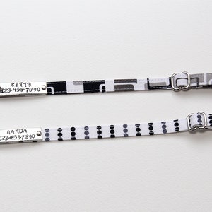 Cat Collar/binx Cat Collar/breakaway Cat Collar/cotton Cat - Etsy