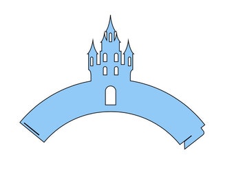 Princess Castle Cutout - Etsy