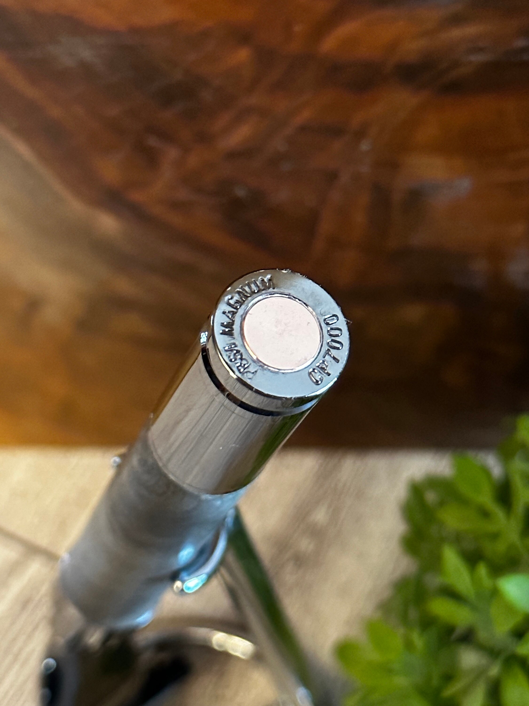 Magnum Razor Handle in Gun Metal With Buckeye Burl - Etsy