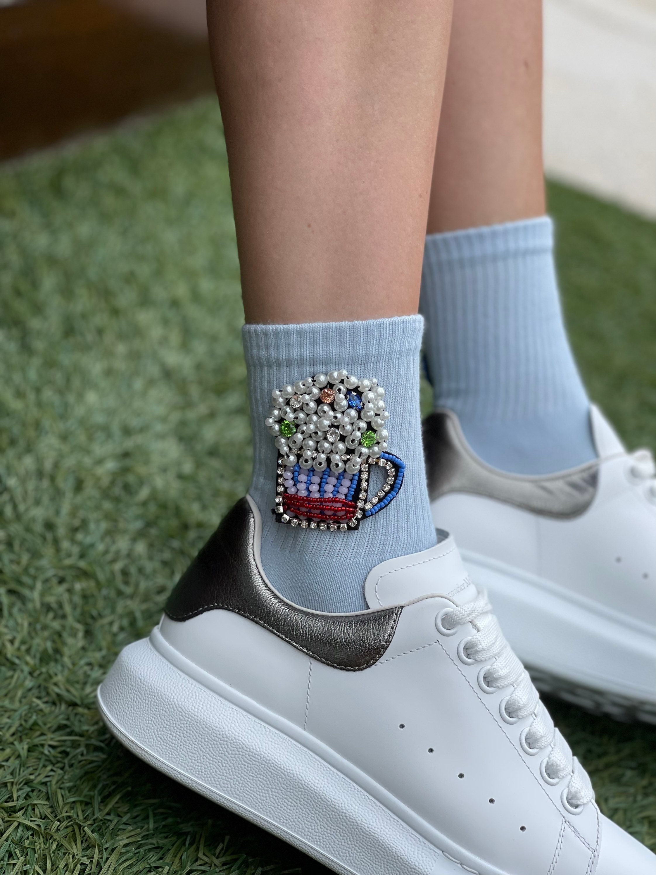 Luxury Socks Fashionable Socks Birthday Gift Christmas - Etsy