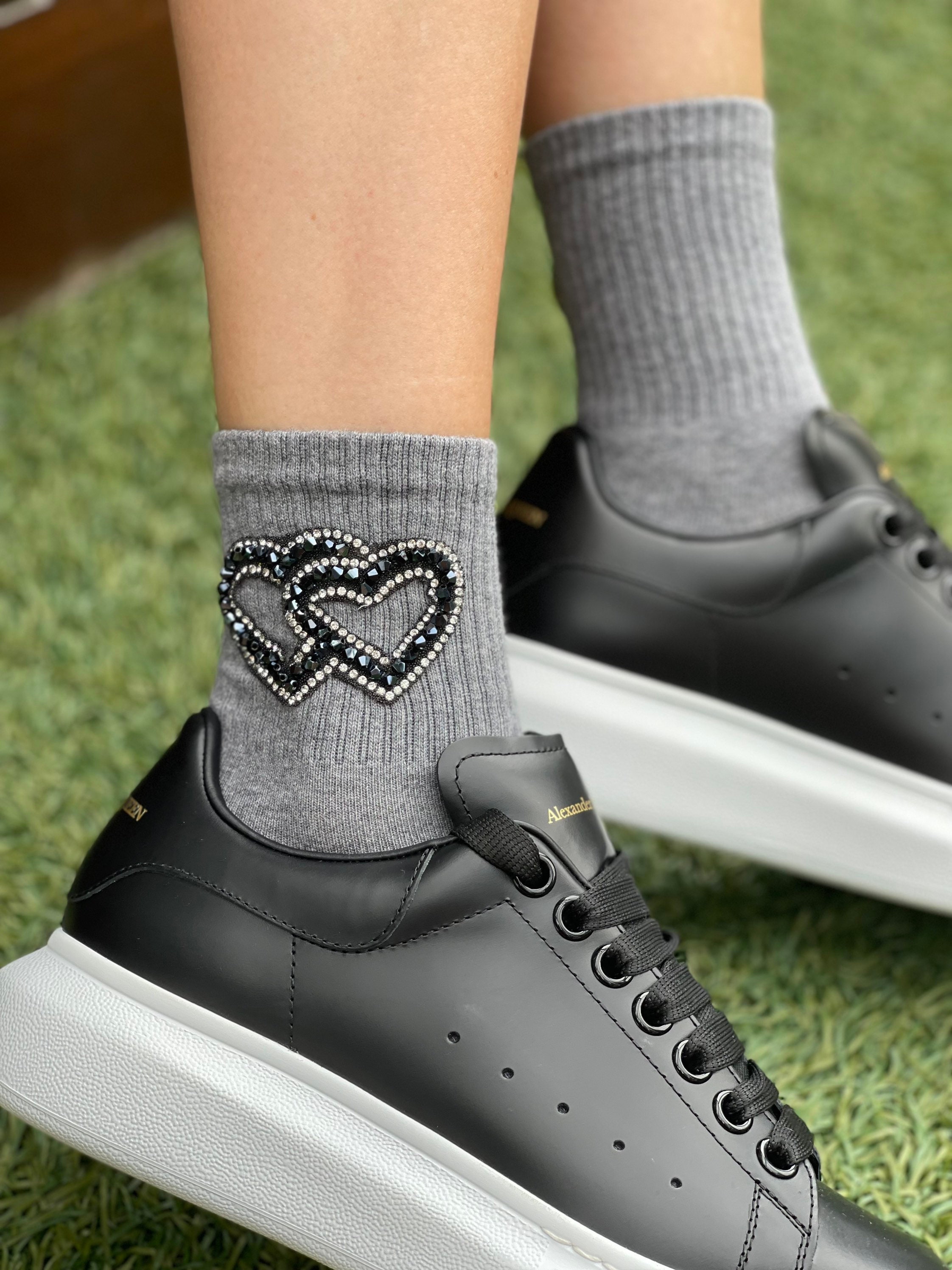 Calcetines de lujo Calcetines de moda Regalo de cumpleaños - Etsy España