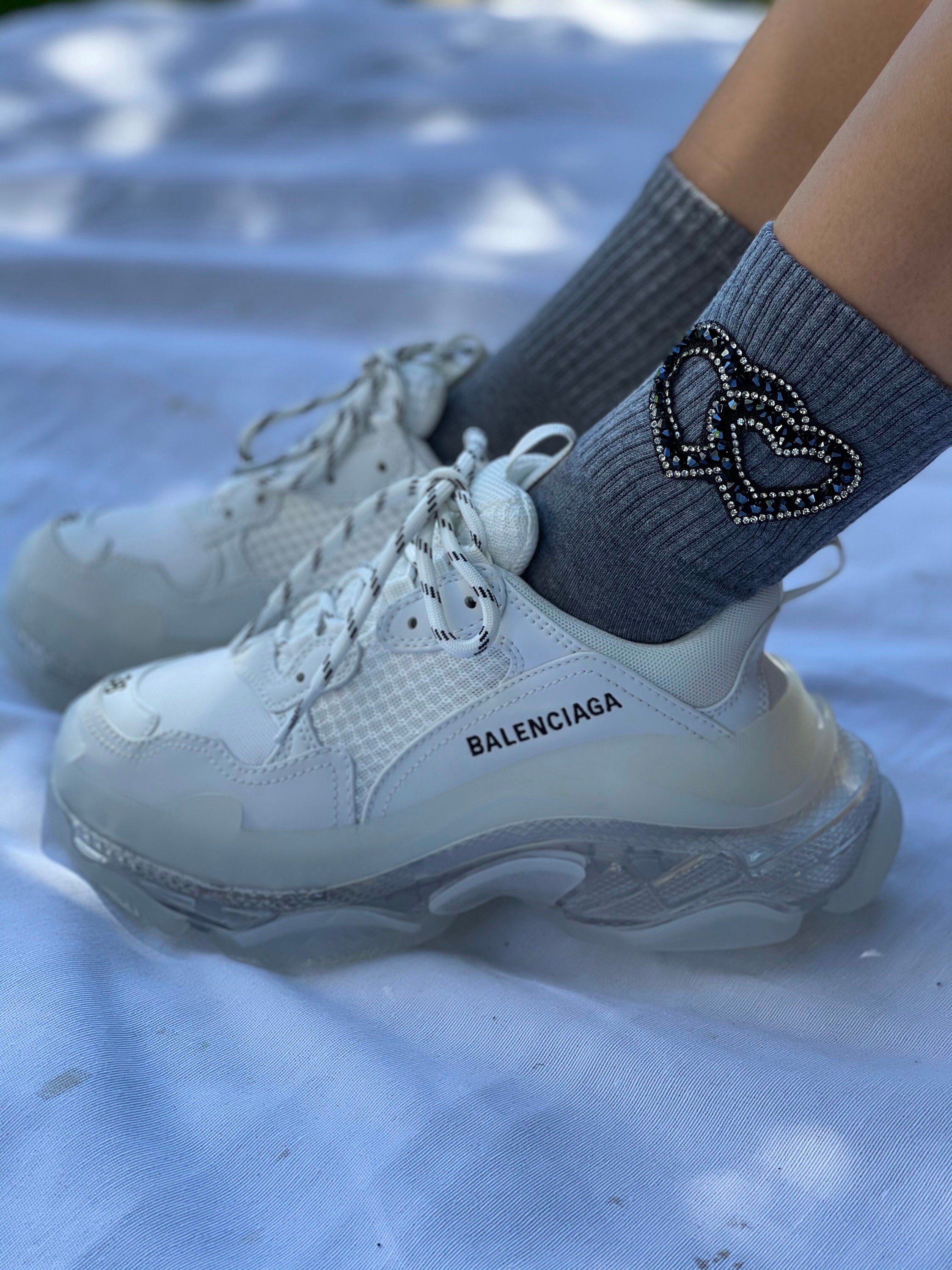 Calcetines de lujo Calcetines de moda Regalo de cumpleaños - Etsy España